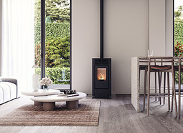 Ferlux Flora pelletkachel kopen? Opgesteld in showroom | +300 haarden ...